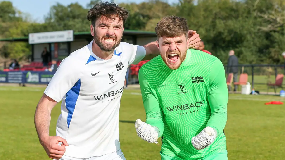Grace does it again! Binfield triumph in FA Vase shootout